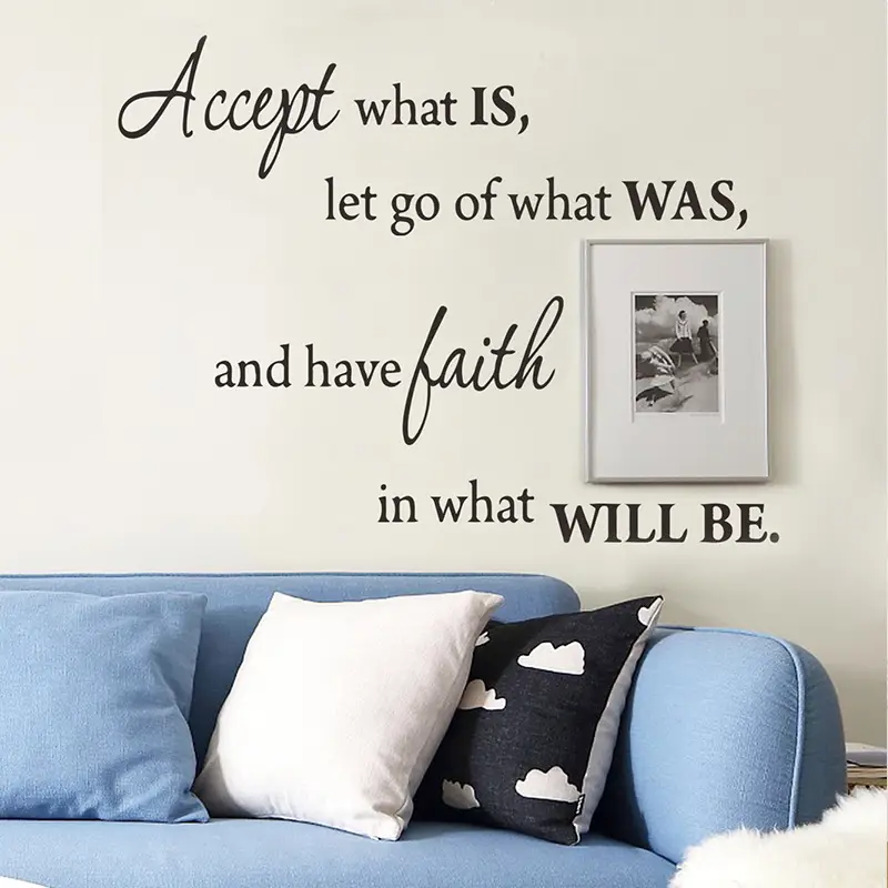 Inspirational Quotes Wall Decals Diy Self Adhesive Stickers Temu