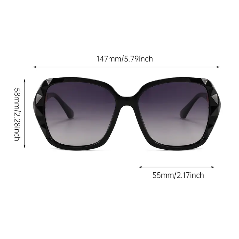 Oversized Polarized Sunglasses Women Trendy Classic Ladies Temu