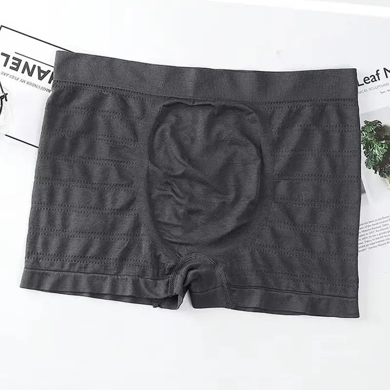 34pcs 남자 일반 색상 청소년 스타일 높은 스트레치 통기성 부드럽고 편안한 복서 팬티 속옷 Temu