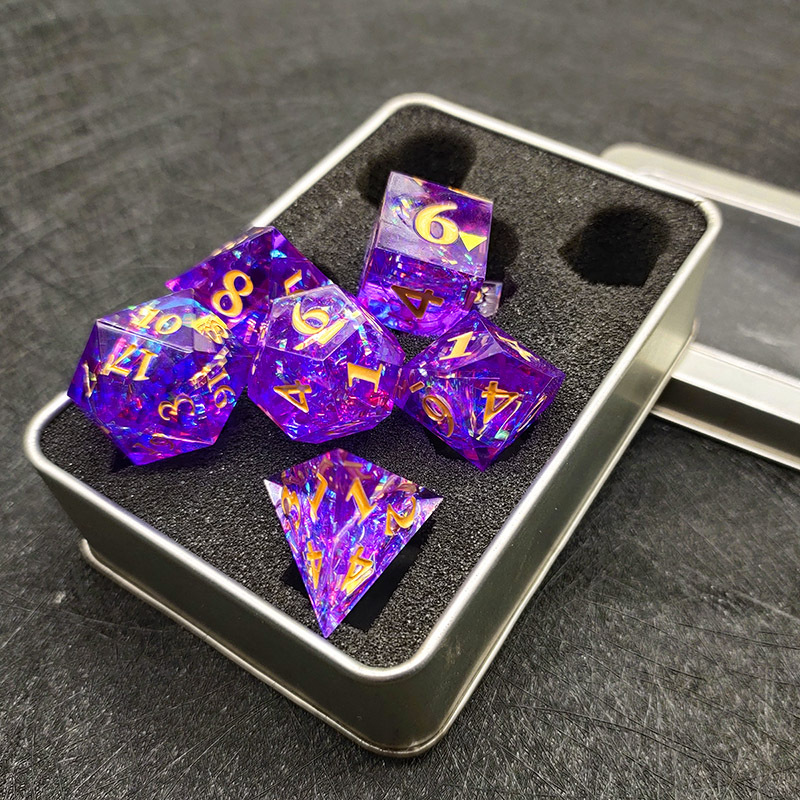 Resin Running Group Dice Coc Cthulhu Dnd Dice D20 Dragon - Temu Australia