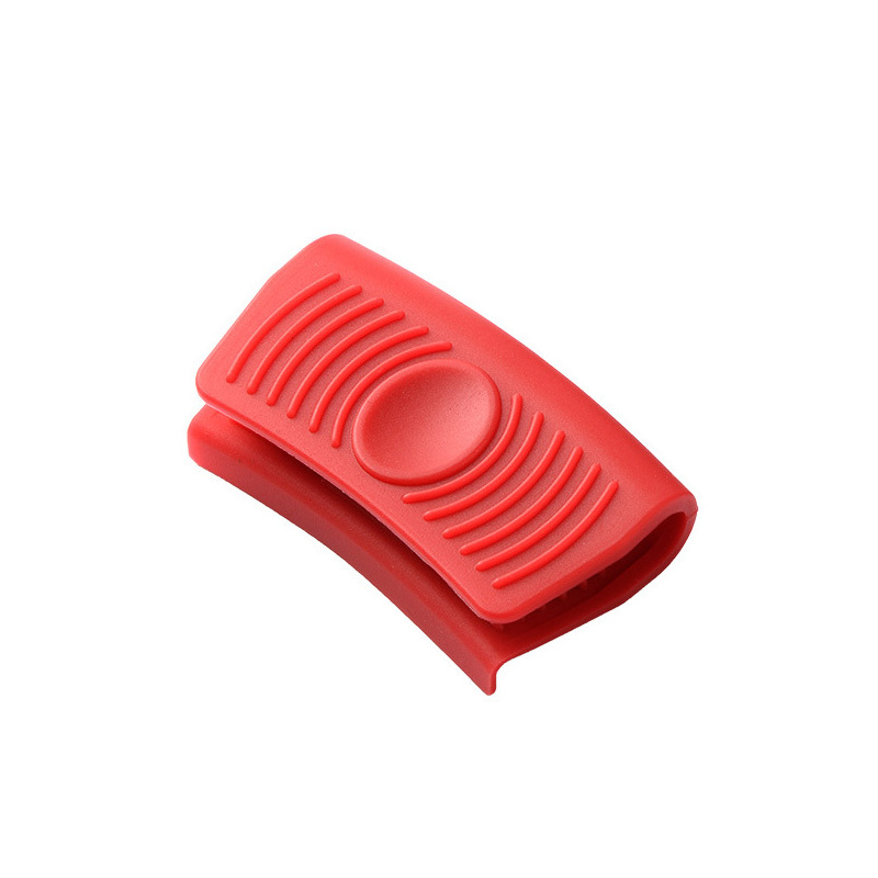 1 2pcs Silicone Pot Sleeve Grip Heat Resistant Anti Scalding Pot Holder ...