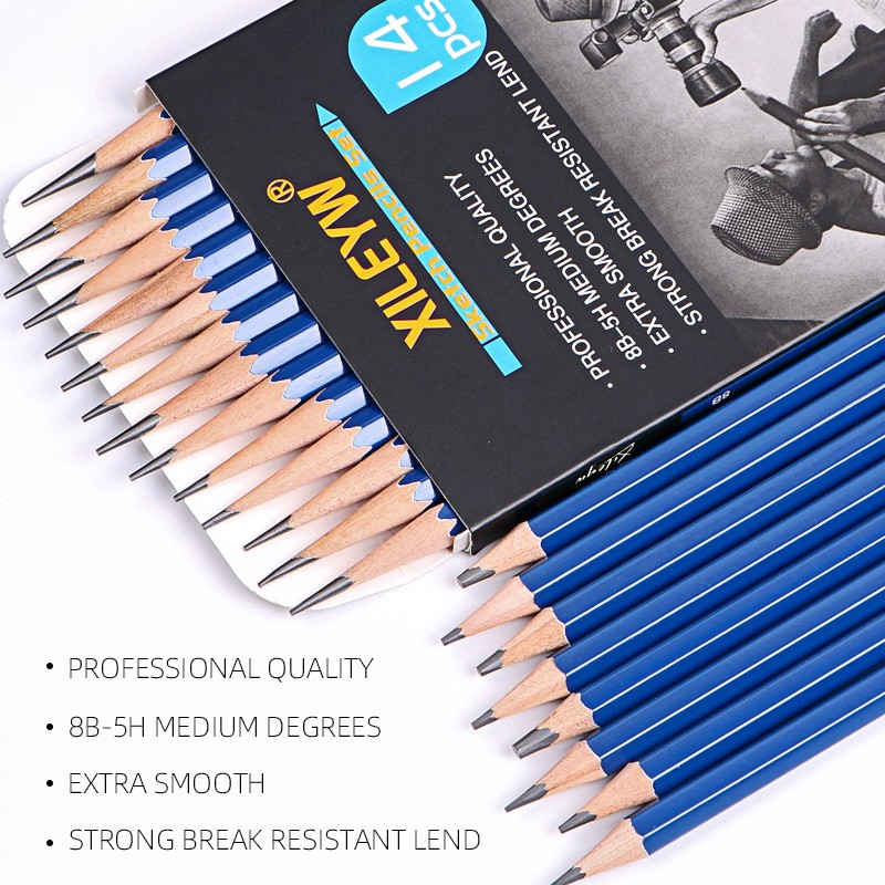 Professional Drawing Sketching Pencil Set Art Drawing - Temu