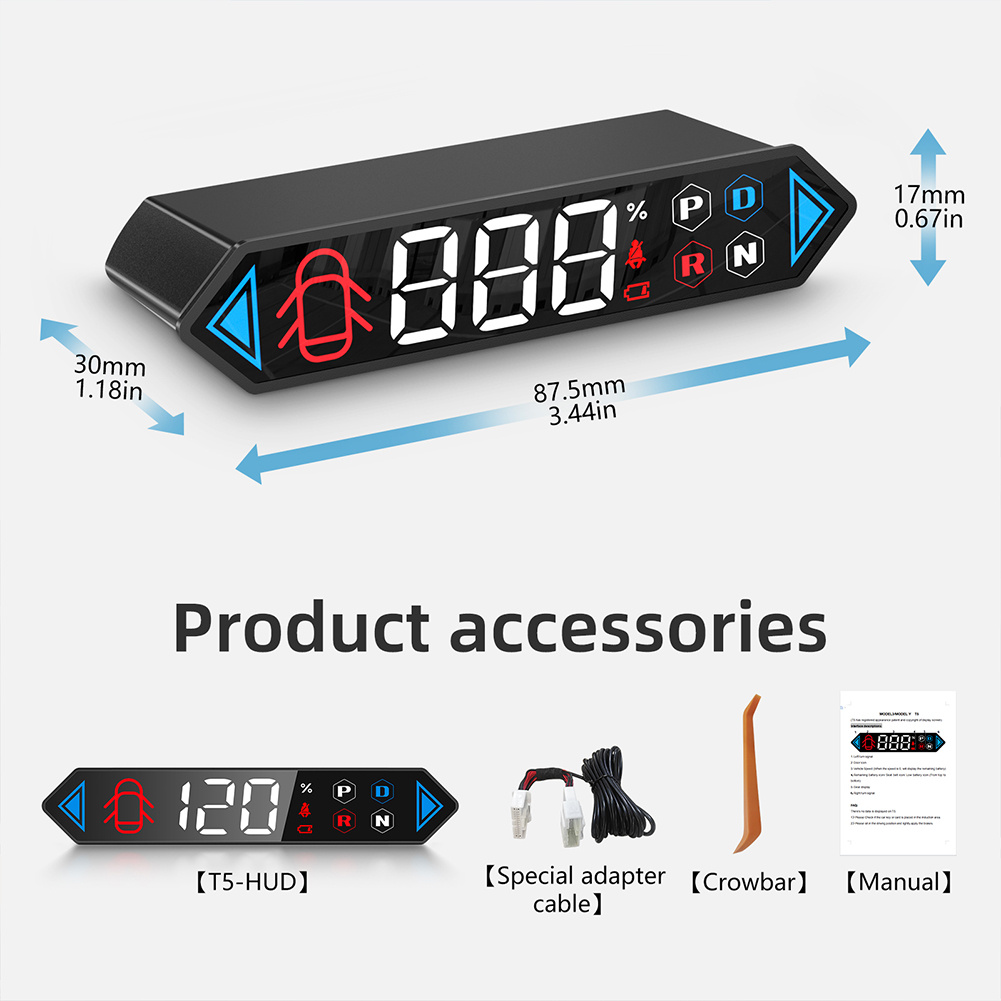 T5 Hud Model Y Head Display Car Projector - Temu Australia