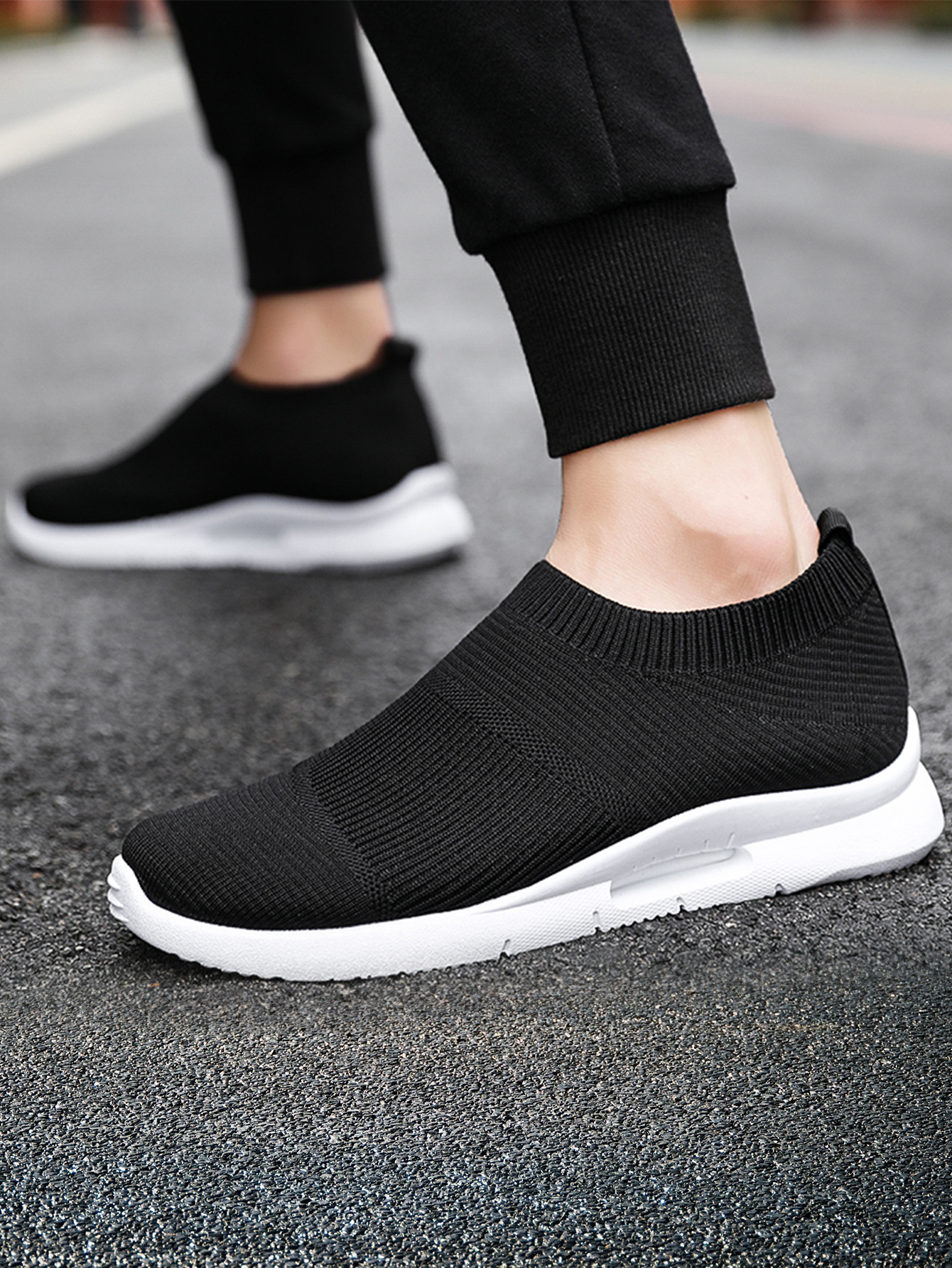 Mens Casual Breathable Mesh Sports Tennis Loafers Shoes | Temu