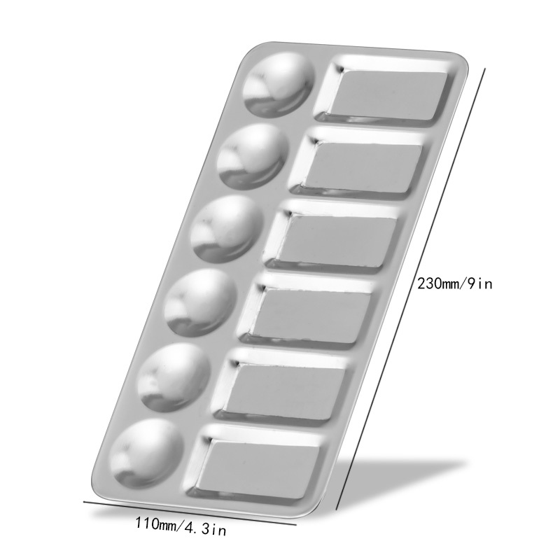 Painting Palette Pallets Plastic Paint Trays Children Put - Temu