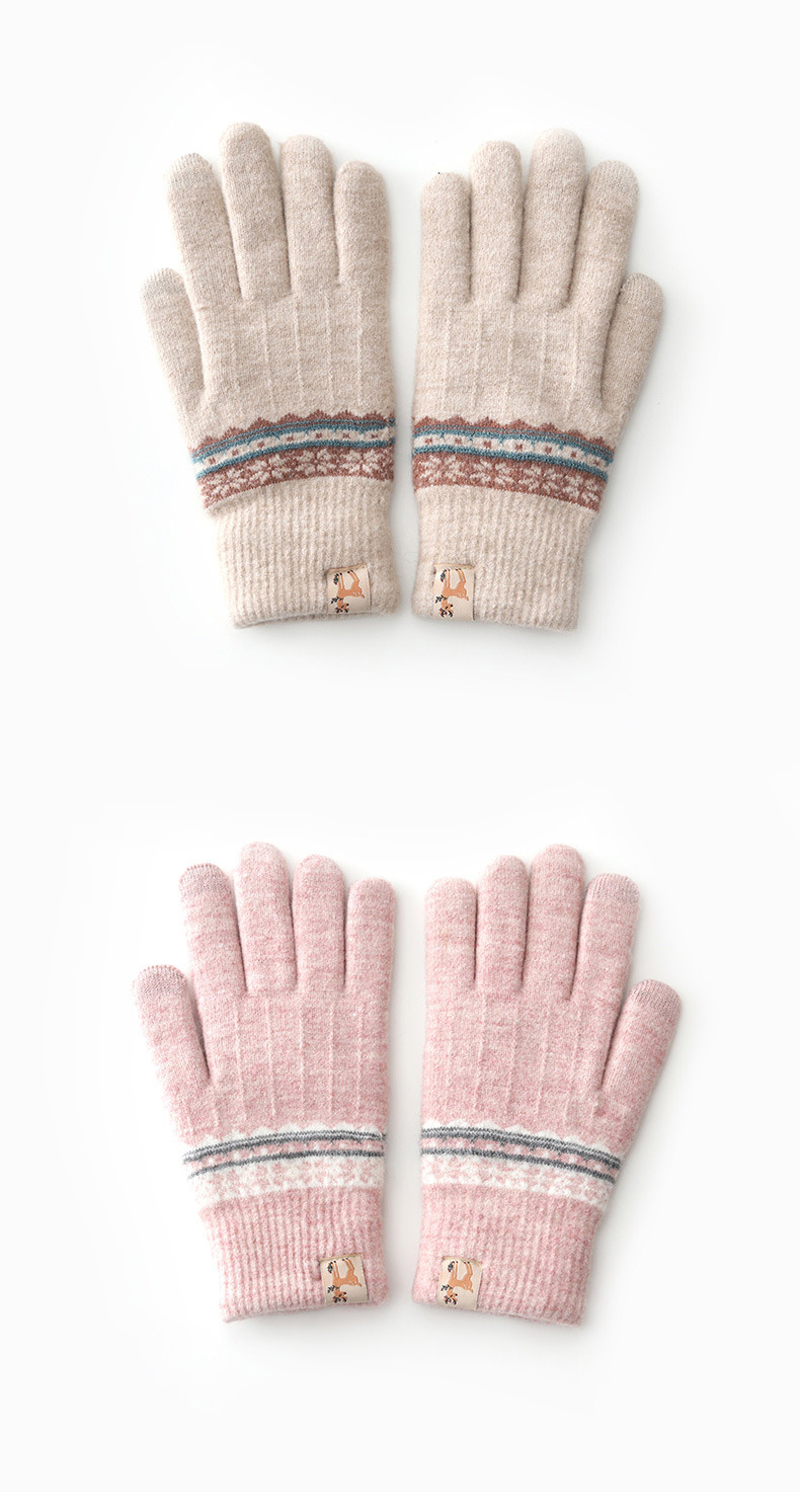 Winter Warm Touchscreen Gloves Women Stretchy Knitting - Temu Norway