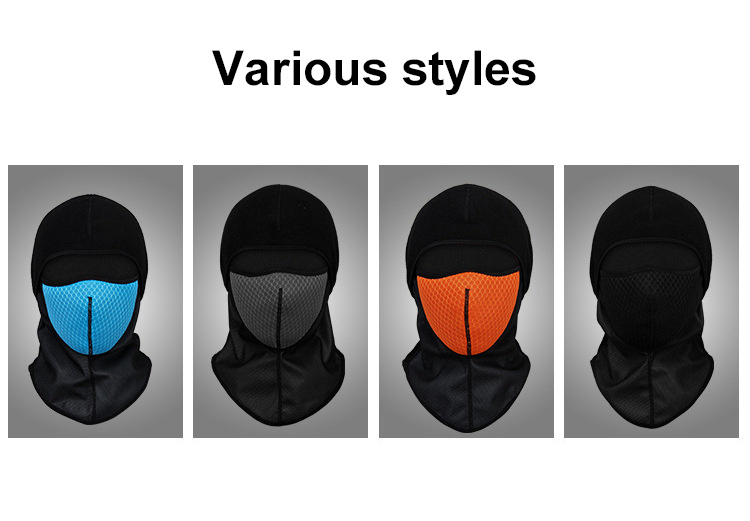 Winter Fleece Riding Head Cover, Motorcycle Hood Cold Windproof Warm ...