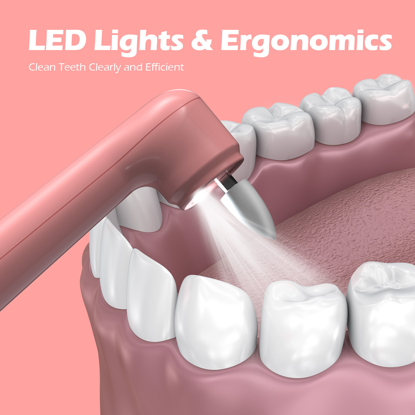 Teeth Whitening Kit Teeth Polisher Electric Professional 5 - Temu