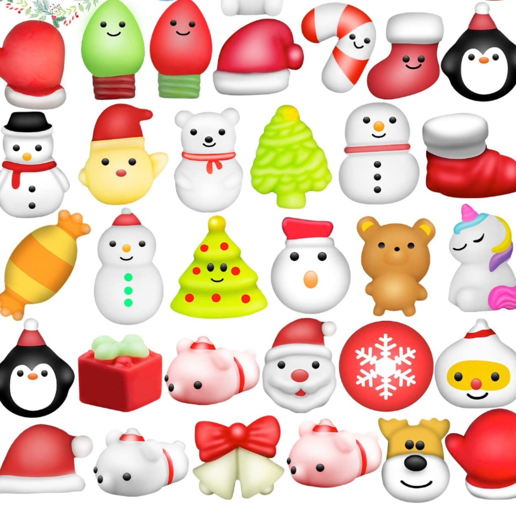 10pcs Valentines Day Gift Squeeze Toy Stress Relief Toys Halloween ...