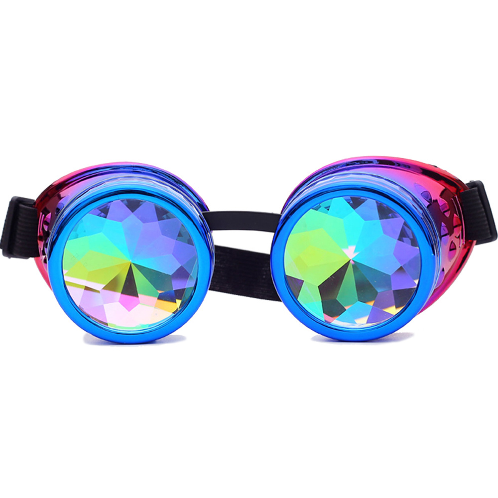 Steampunk Kaleidoscope Rave Goggles Glasses Cosplay Prom - Temu Australia