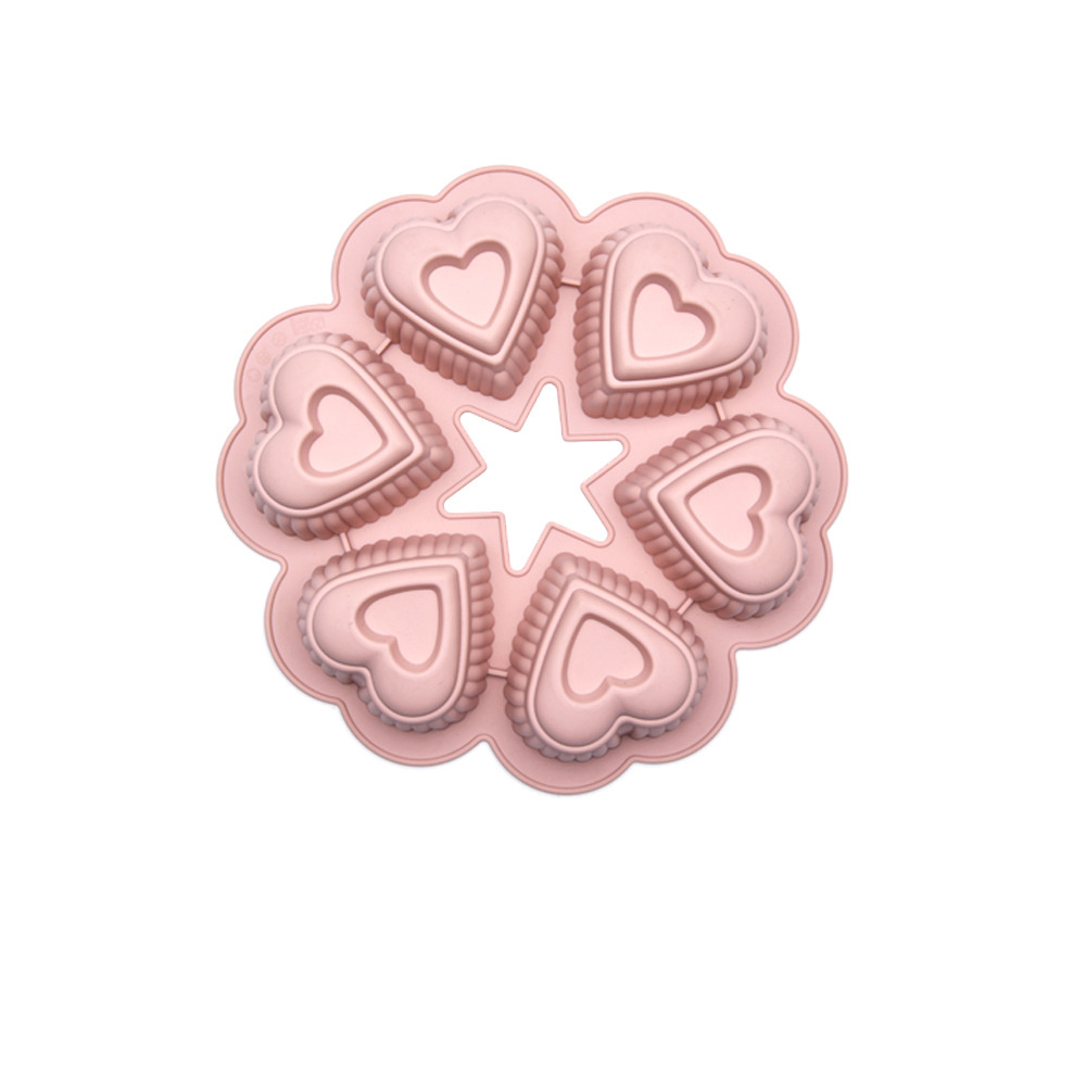 Reusable Silicone Mini Cake Molds 6 cavity Non stick Fancy - Temu Canada