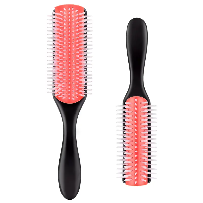 Curly Hair Brush Curl Defining Brush For Thick Curly Hair - Temu Curly Hair Brush Curl Defining Brush For Thick Curly Hair - Temu