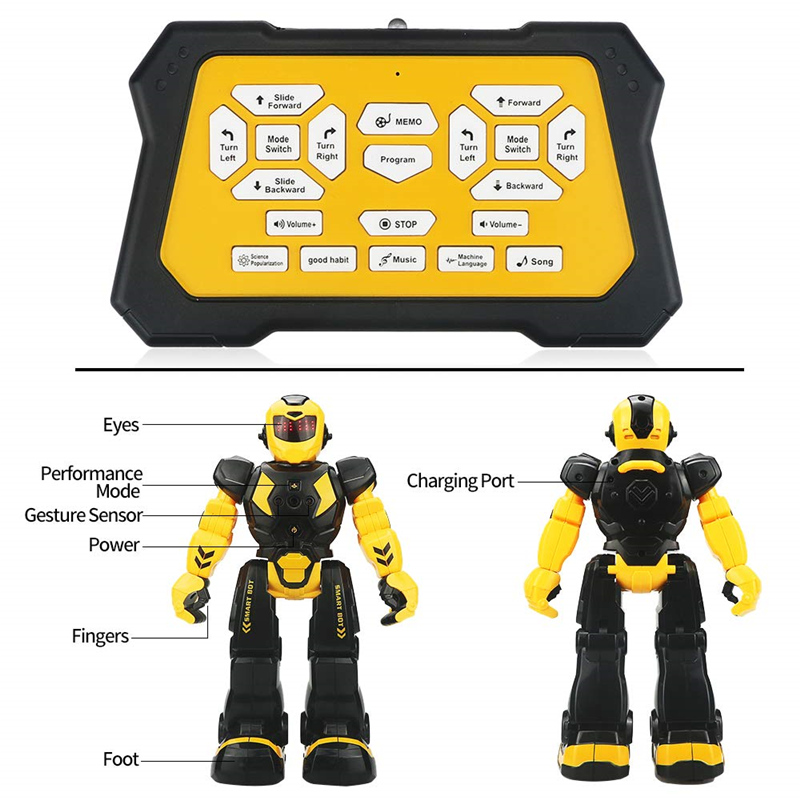 Remote Control Robot Intelligent Programmable Robot With - Temu Australia
