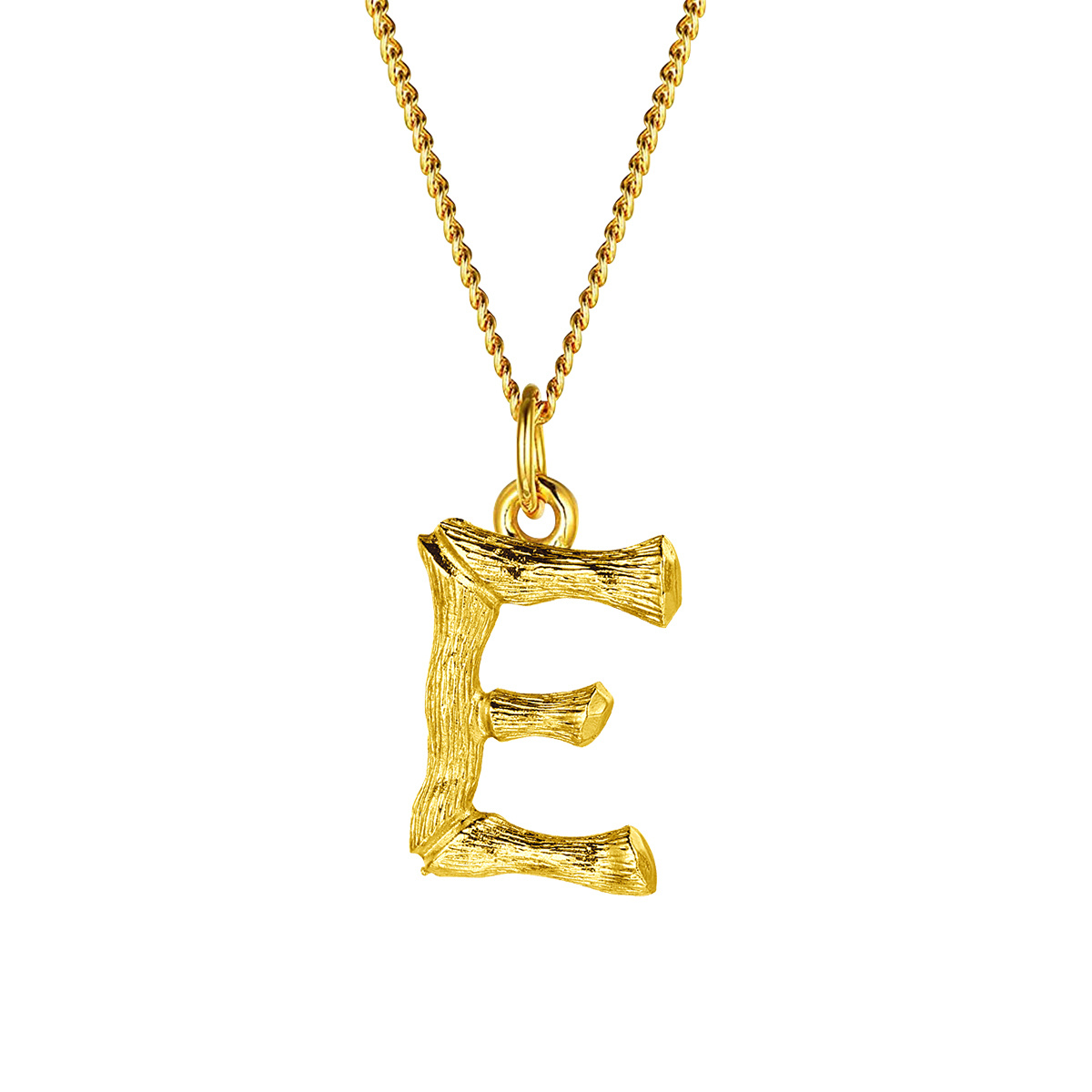 Alphabet Letter Pendant Necklace Plated Copper Necklace - Temu
