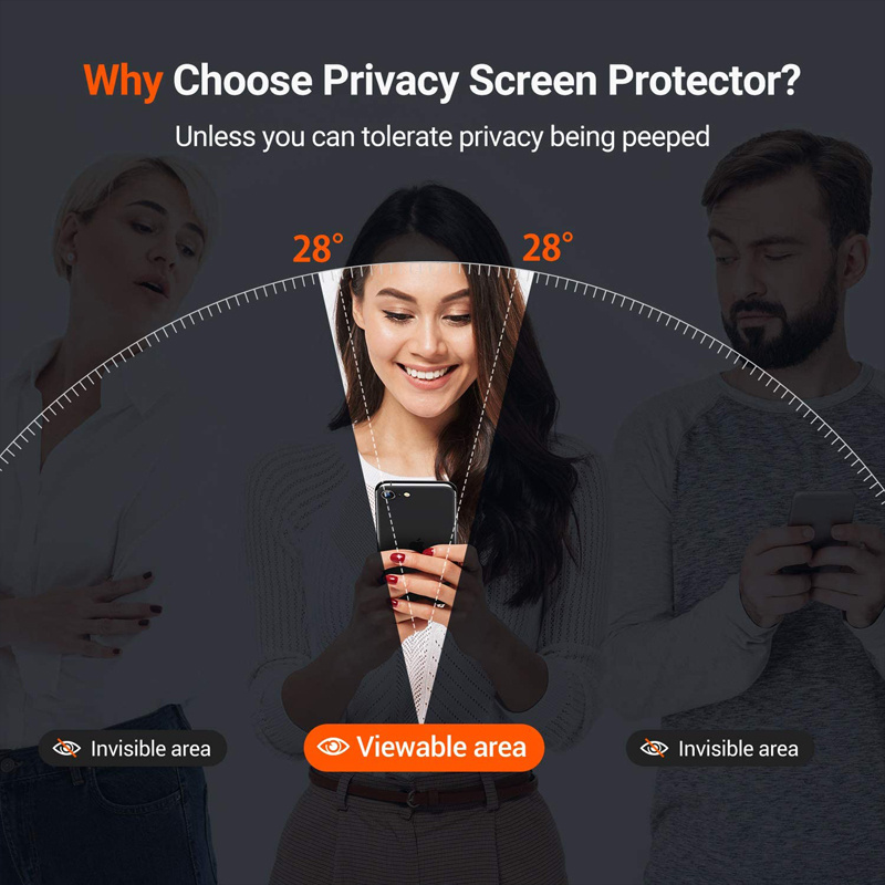 One touch Screen Protector Privacy Protection Hd Crystal - Temu United ...