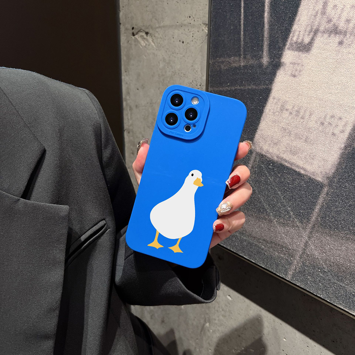 cartoon duck shockproof mobile phone protective case - Temu New Zealand