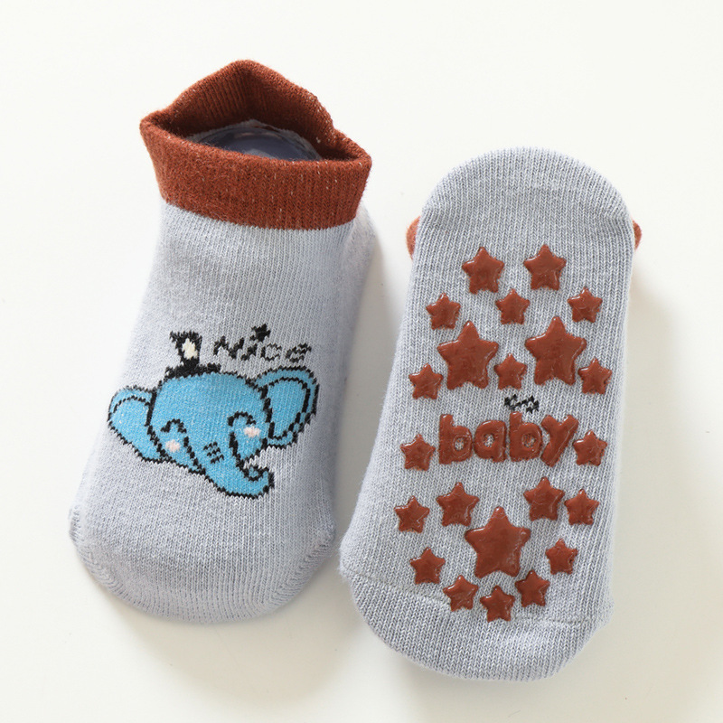 Baby Floor Socks Non slip Cute Animals Toddler Ankle Socks - Temu ...