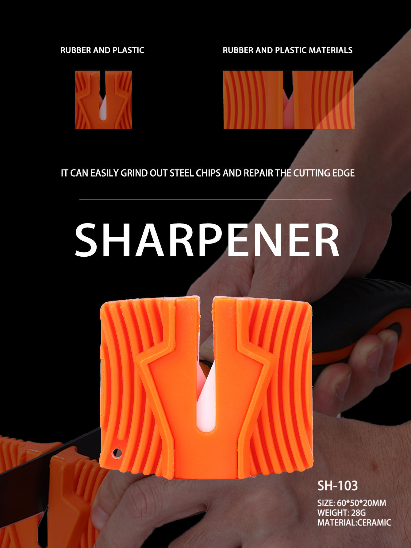 Outdoor Fishing Plastic Hook Sharpener Easy Carry Ceramic - Temu ...