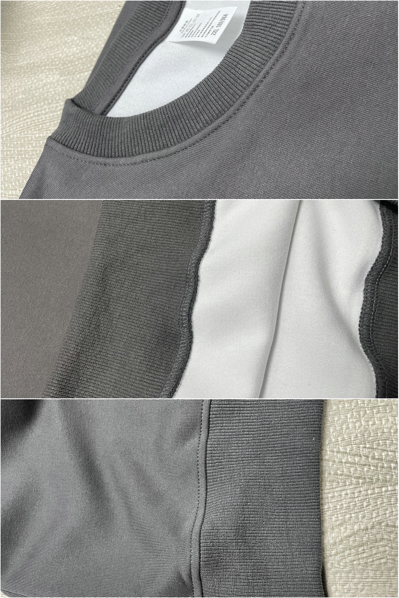 Bear Print Solid Sweater Crew Neck Long Sleeve - Temu Australia