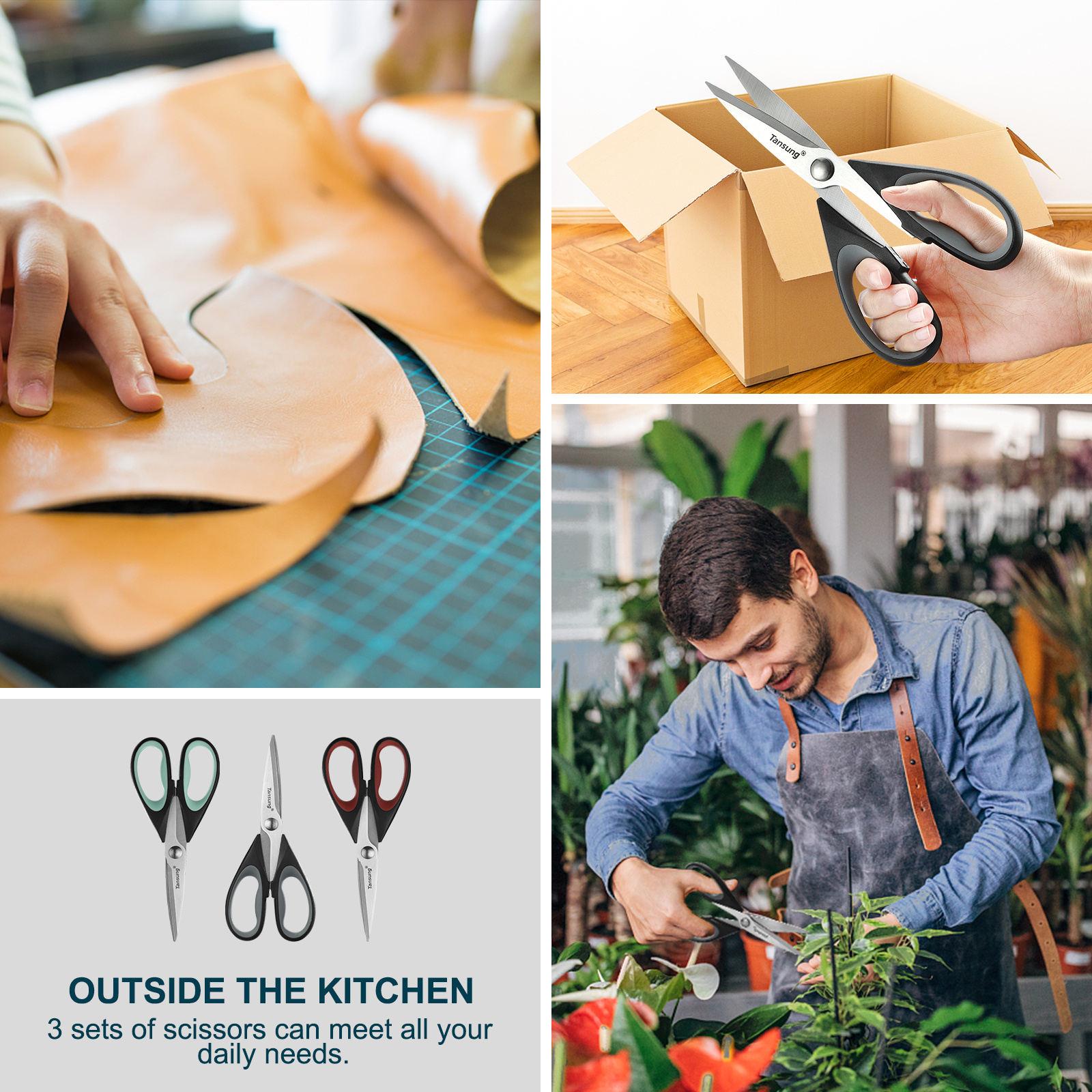 stainless steel kitchen scissors multifunctional chicken - Temu New Zealand