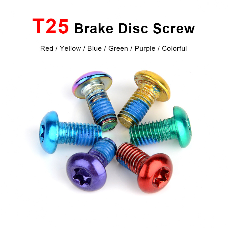 Mountain Bike Screws Set Alloy Steel T25 - Temu United