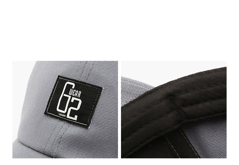 Lable Applique Baseball Cap Strapback Solid Top - Temu Australia