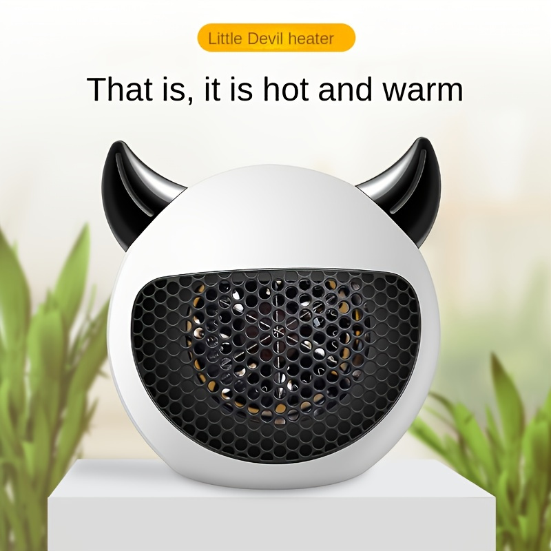 Winter Round Heater, Small Office Desktop Thermoelectric Heater ...