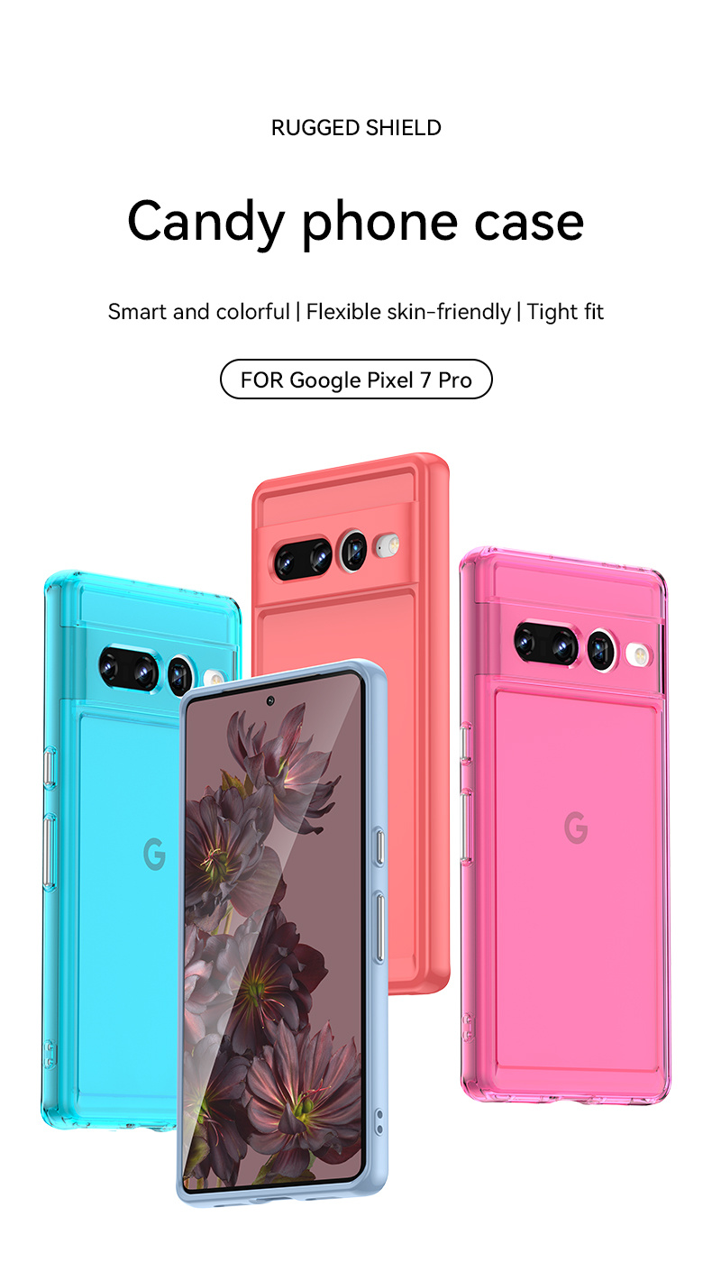 キャンディ 保護ソフト携帯電話ケース 高耐久落下保護Google Pixel 7 用 - Temu Japan
