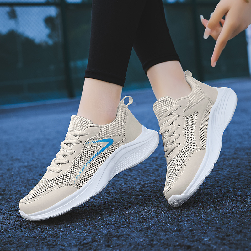 Breathable Mesh Sneakers Women Casual Platform Running Shoes Temu United