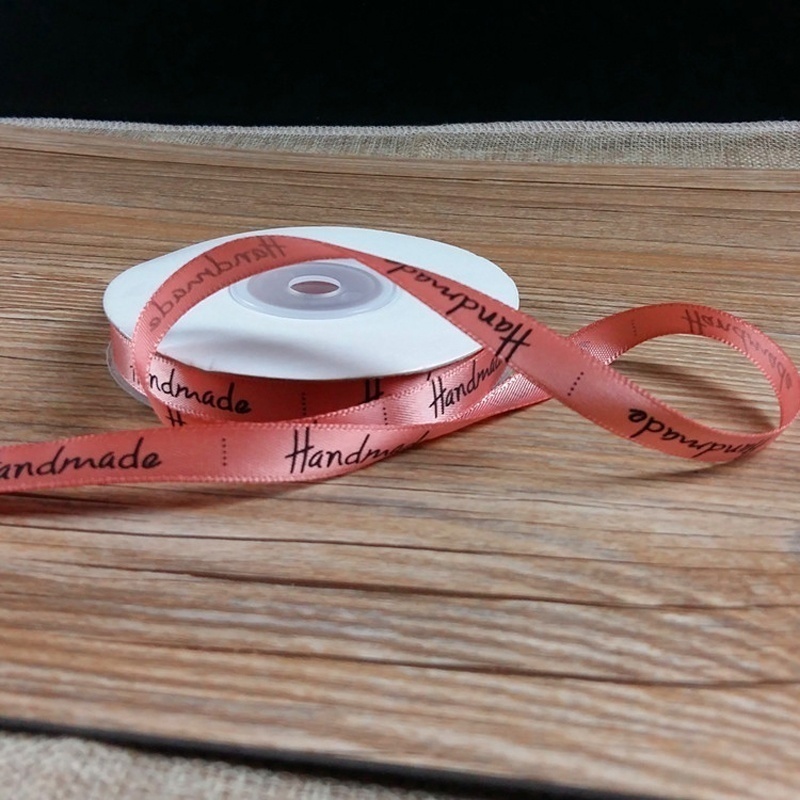 25 Yard Printed Handmade Ribbon Colored Romantic Ribbon Gift - Temu