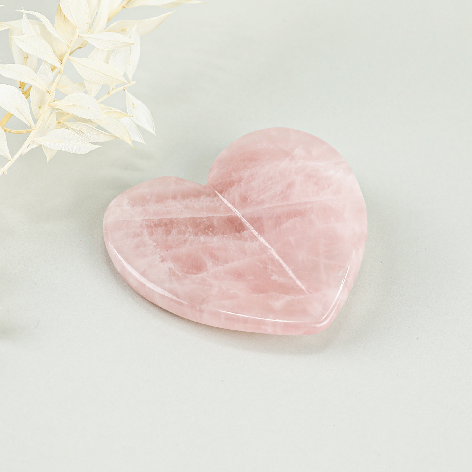 Heart shaped Natural Rose Quartz Heart Shaped Gua Sha - Temu United Kingdom
