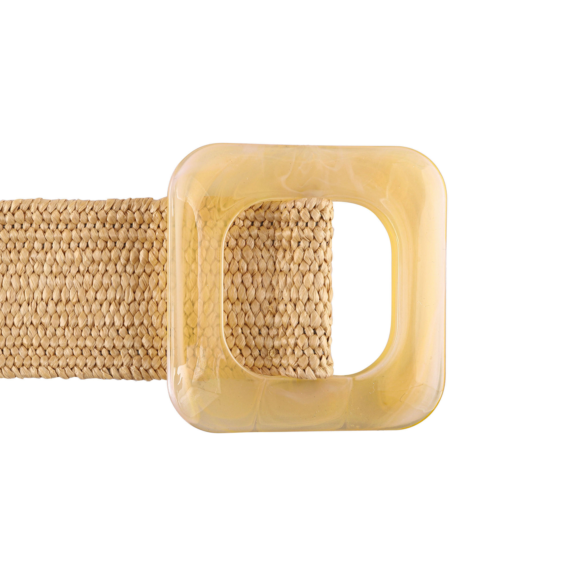 Women's Elastic Straw Woven Stretch Waist Belt Dresses Jeans - Temu ...