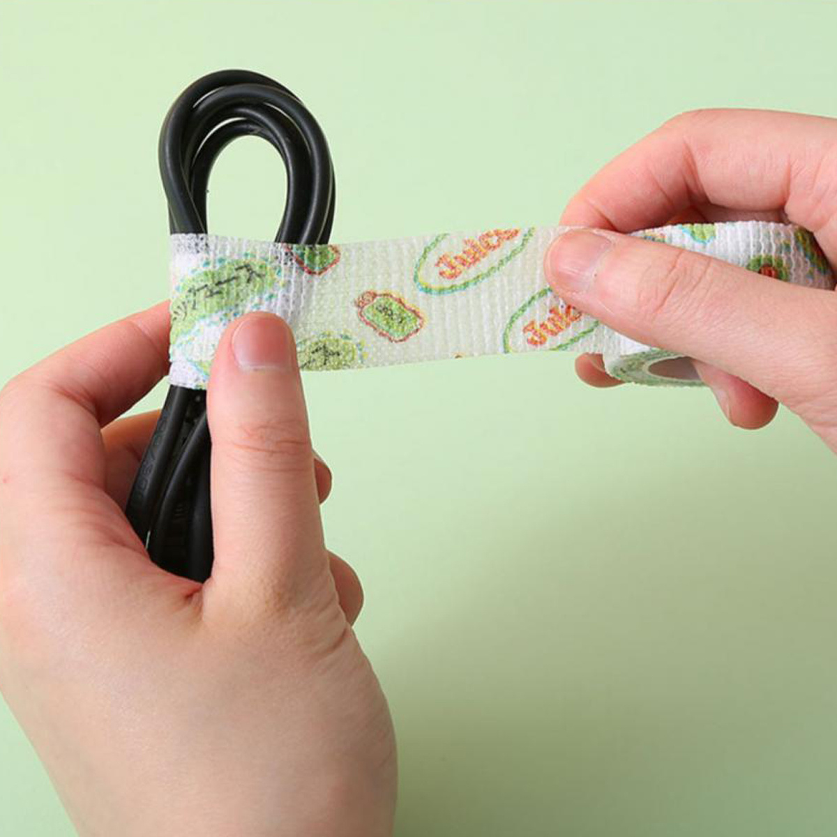 Cute Fruit Writing Finger Tape Elastic Bandage Sports Wrap - Temu Ireland