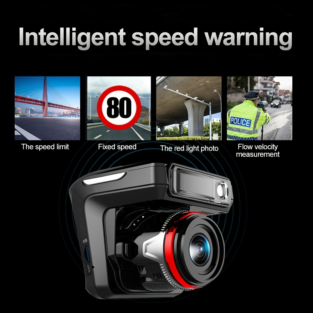 2 In 1 Hd Car Dvr Recorder Camera, Parking Monitoring Night Vision Loop ...