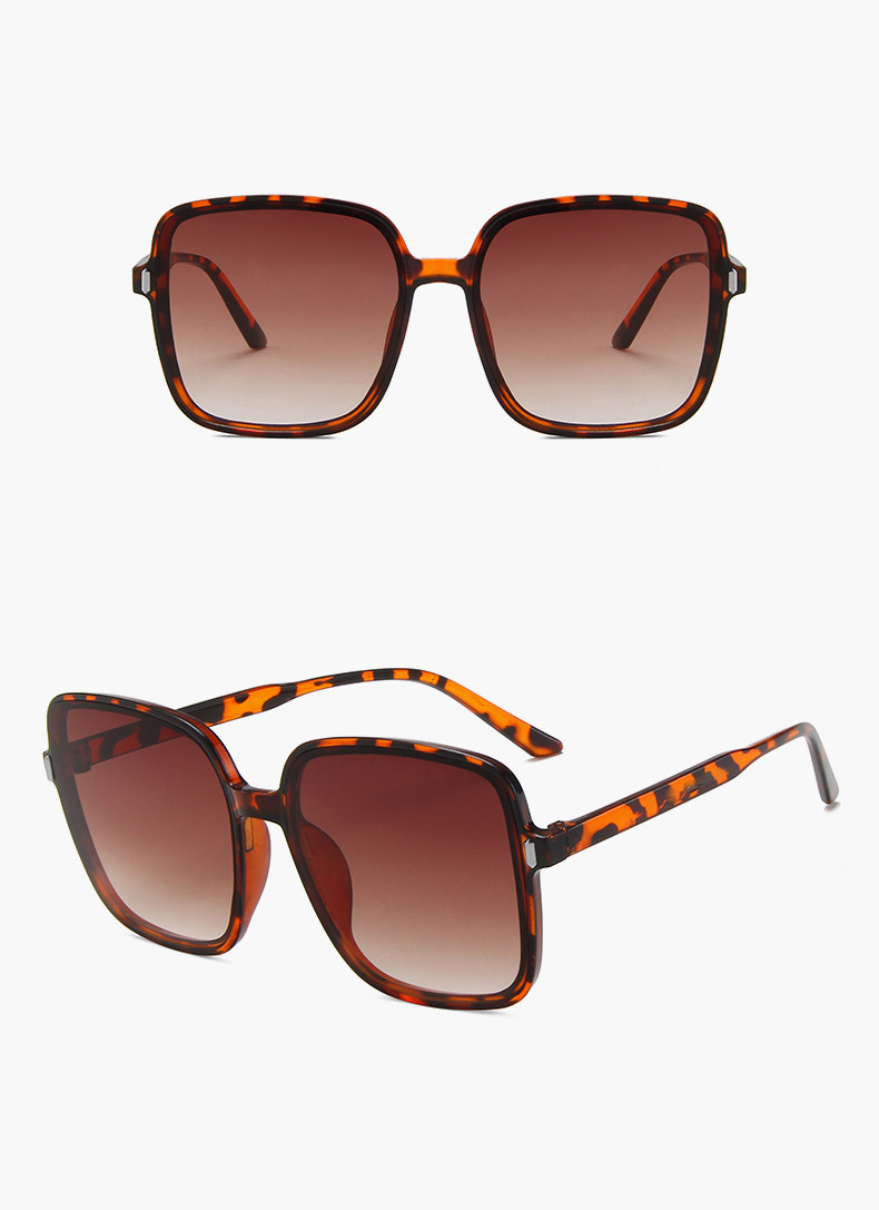 Oversize Square Fashion Women Trendy Gradient Fashion Lady - Temu ...