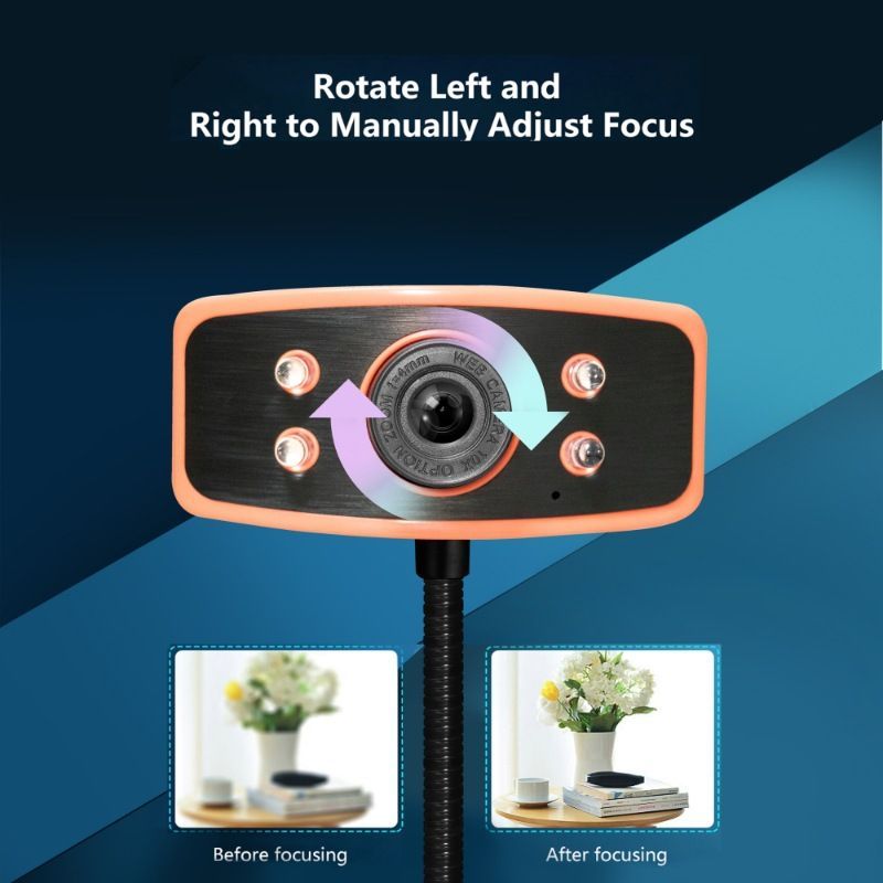 External Usb Camera Hd Network Teaching Desktop Computer Notebook Live ...