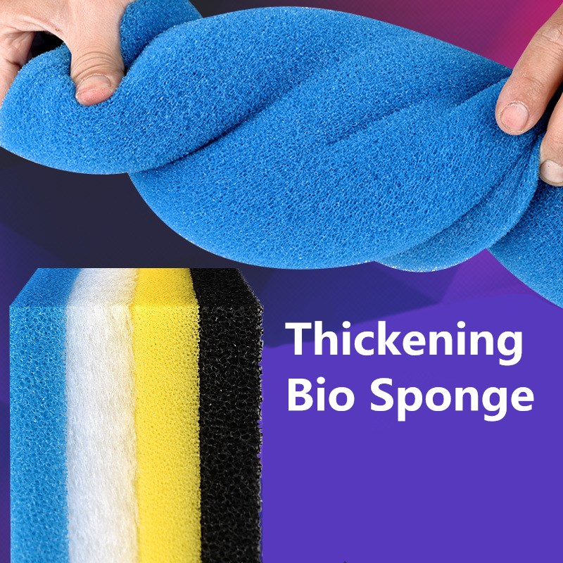Aquarium Bio Sponge 2PCS Aquarium Filter Sponge For Aquarium Fish Tank ...