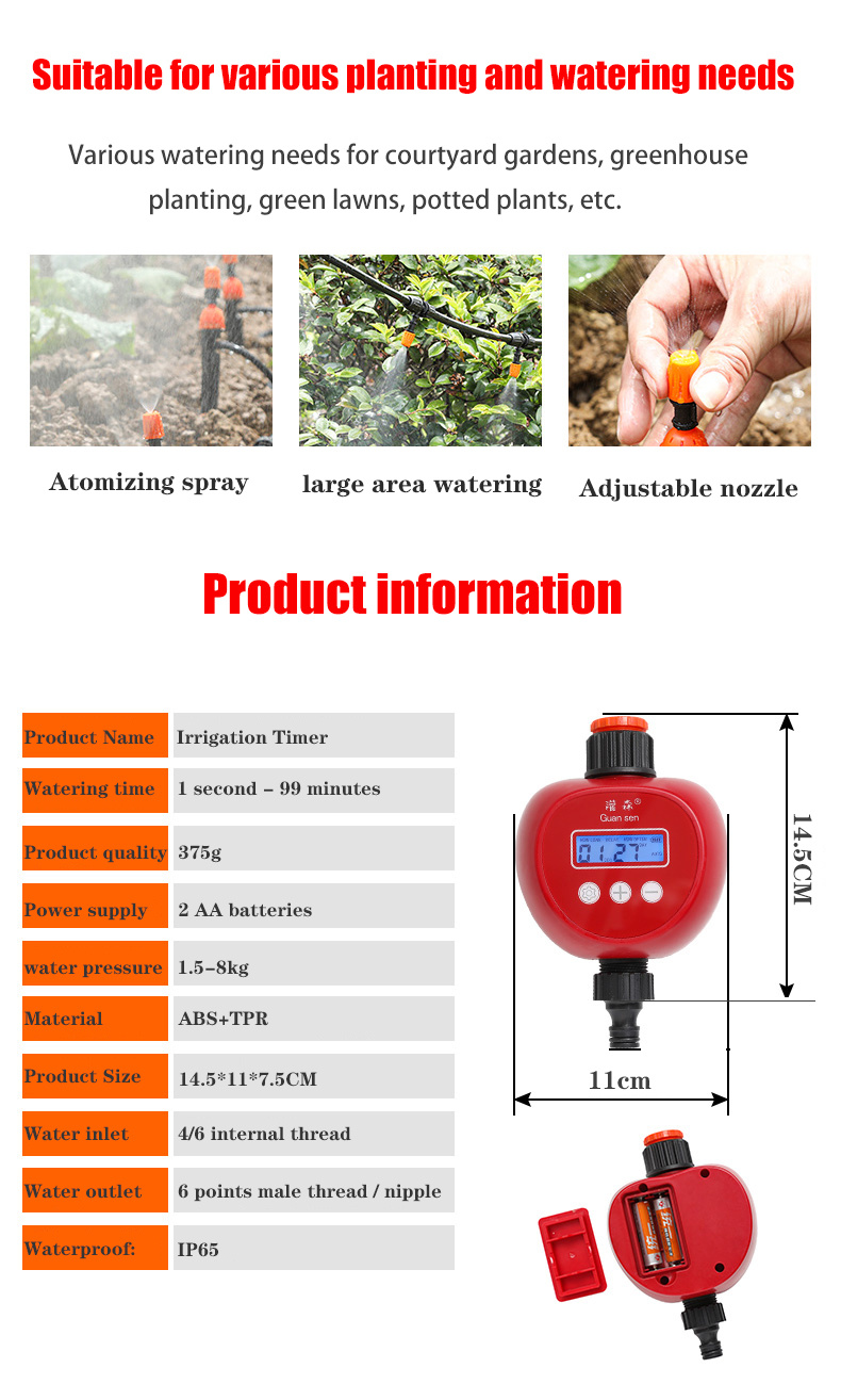 Automatic Water Timer Garden Digital Irrigation Machine - Temu