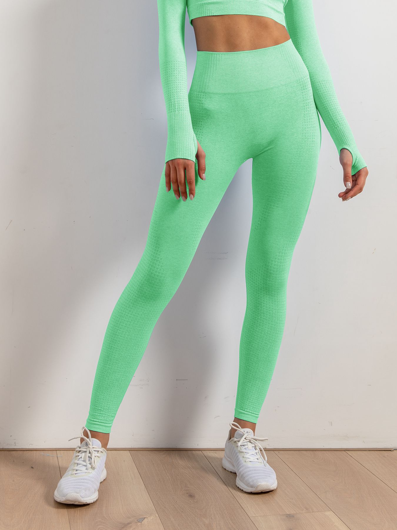 waist yoga leggings woman gym seamless tights leggings - Temu Portugal