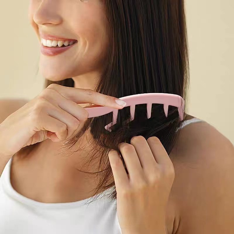 Z shaped Comb Wide Tooth Detangling Hair Comb Professional - Temu Norway