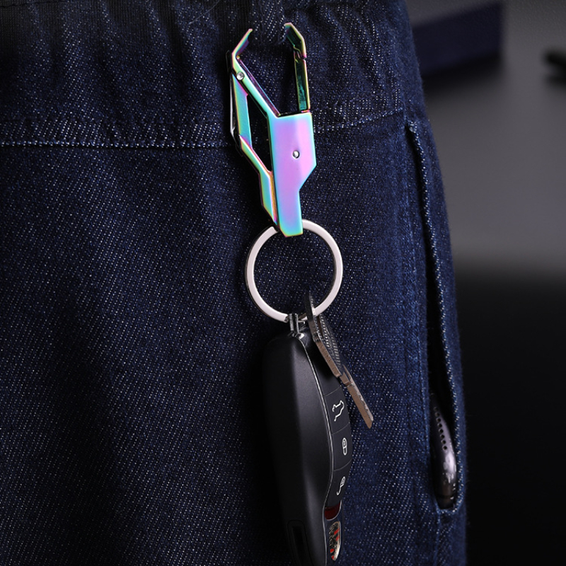 1pc Multi-functional Car Keychain, Hidden Small Knife Tool Multicolor ...