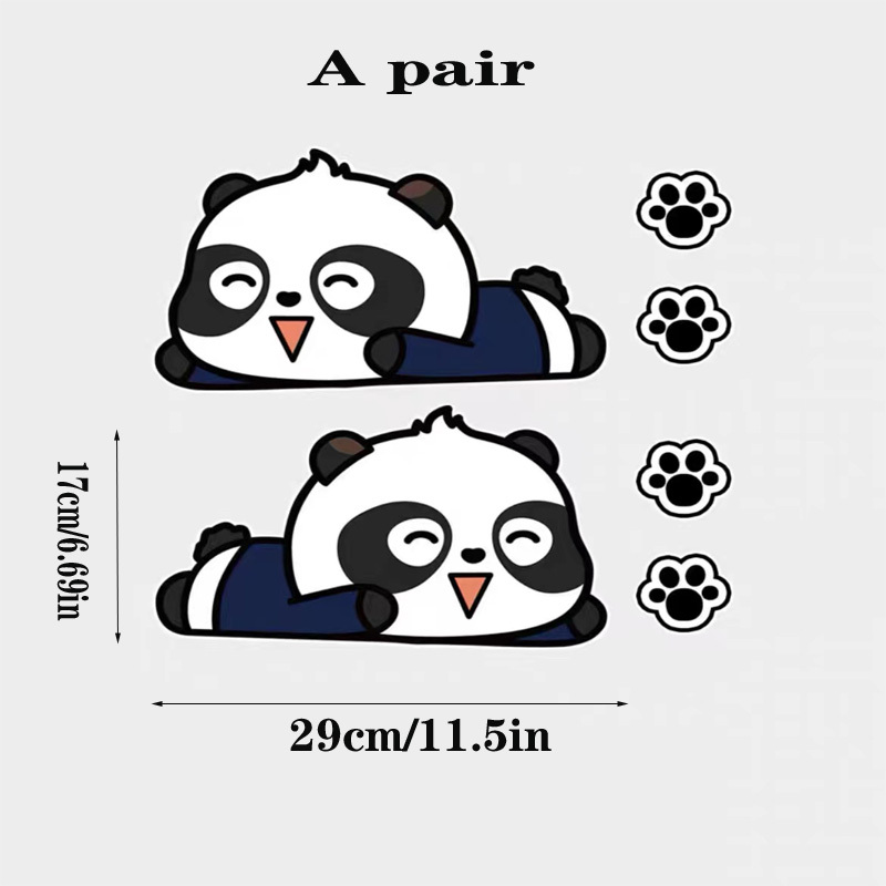 cartoon lying palm stickers car stickers car - Temu Australia
