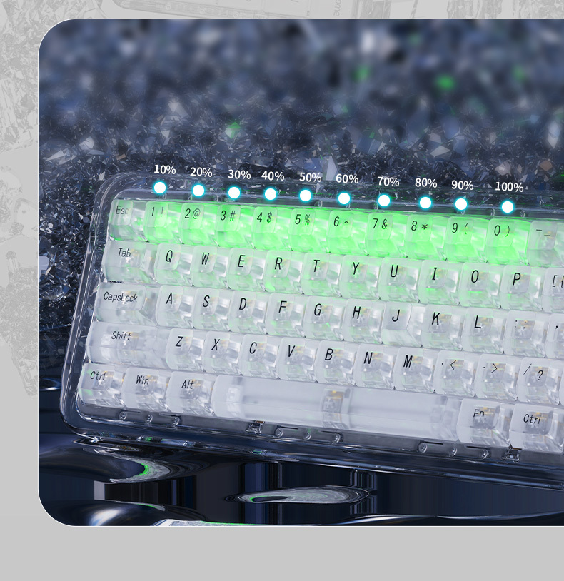 B67 Three mode Acrylic Rgb Customized Hot - Temu Australia