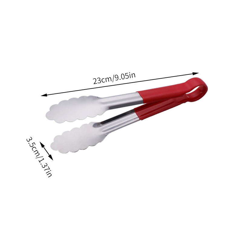 1pc stainless steel thickened food clip hand grabbing cake barbecue ...