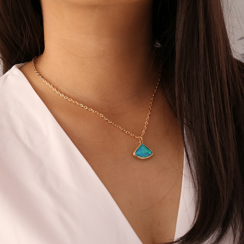 Vintage Exquisite Fishtail Necklace Womens Pendant Clavicle - Temu New ...