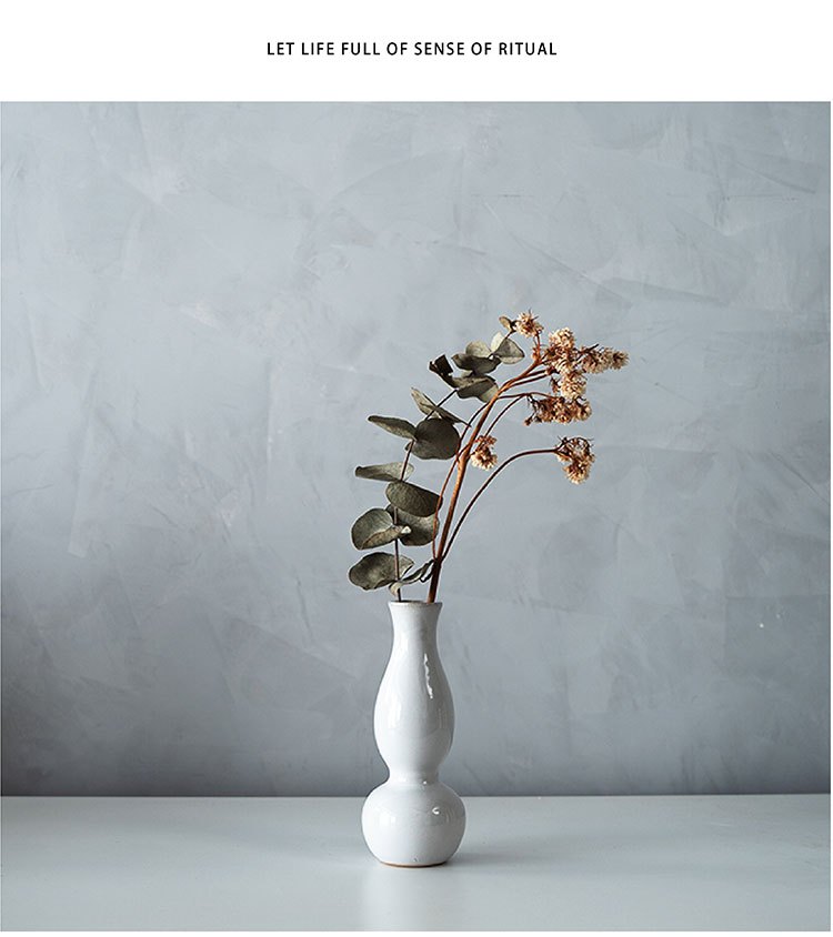 Modern Ceramic Vase Creative Dried Flower Vase Flower - Temu