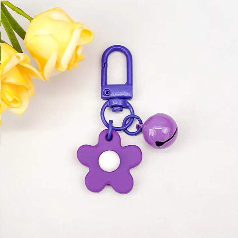 Flower Keychain Flower Charm Pendant Car Keychain Handbag - Temu United ...