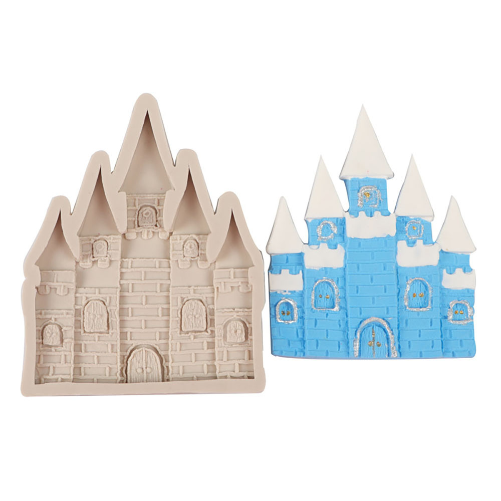 1pc Castle Silicone Mold Food Grade Ice Tray Mold Baking - Temu Australia