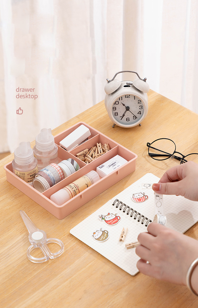 desk space 1ps overlapable storage box! - Temu United Arab Emirates