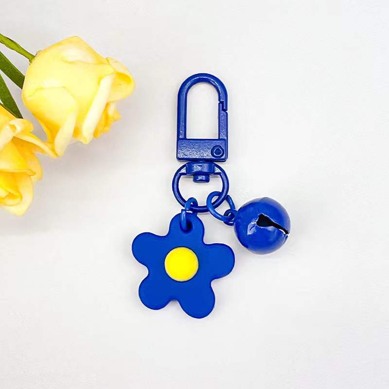 Flower Keychain Flower Charm Pendant Car Keychain Handbag - Temu United ...